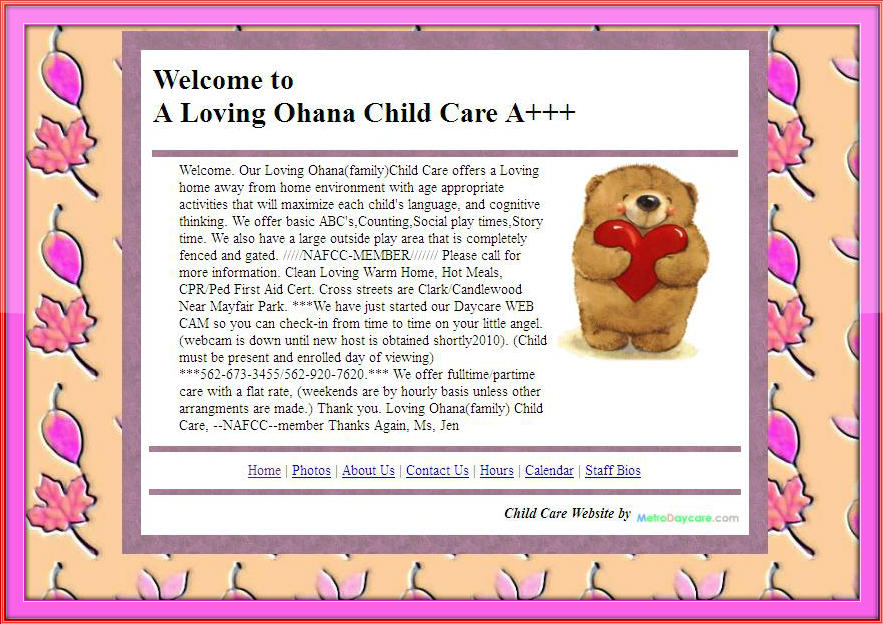Child Day Care Centers Home Daycare Family Child Care Find Child 